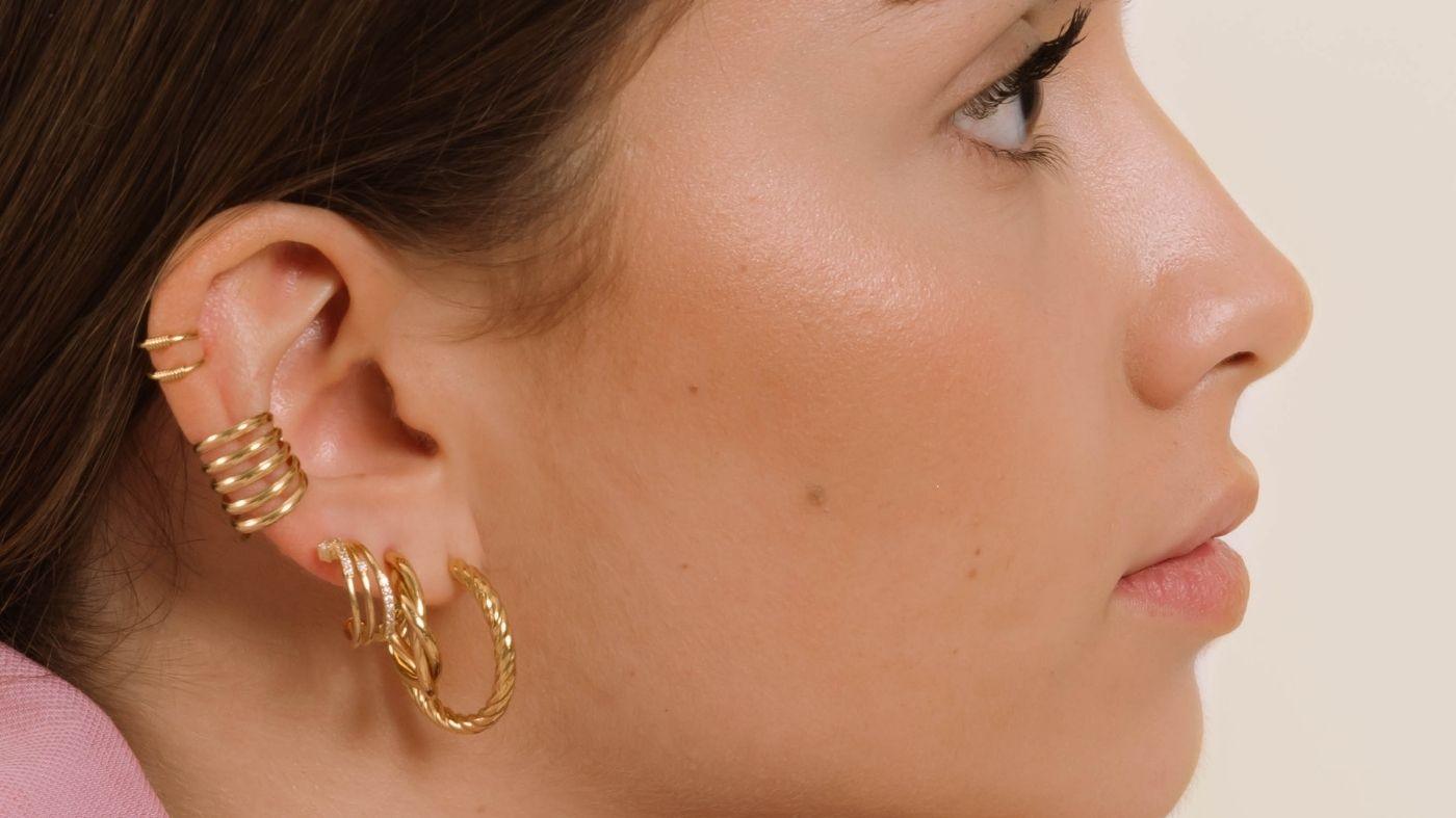 😍 Earcuff: earrings without a hole for your earlook | Adamine – Adamina
